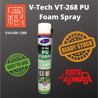 V-Tech VT-268 PU Foam Spray | Shopee Malaysia