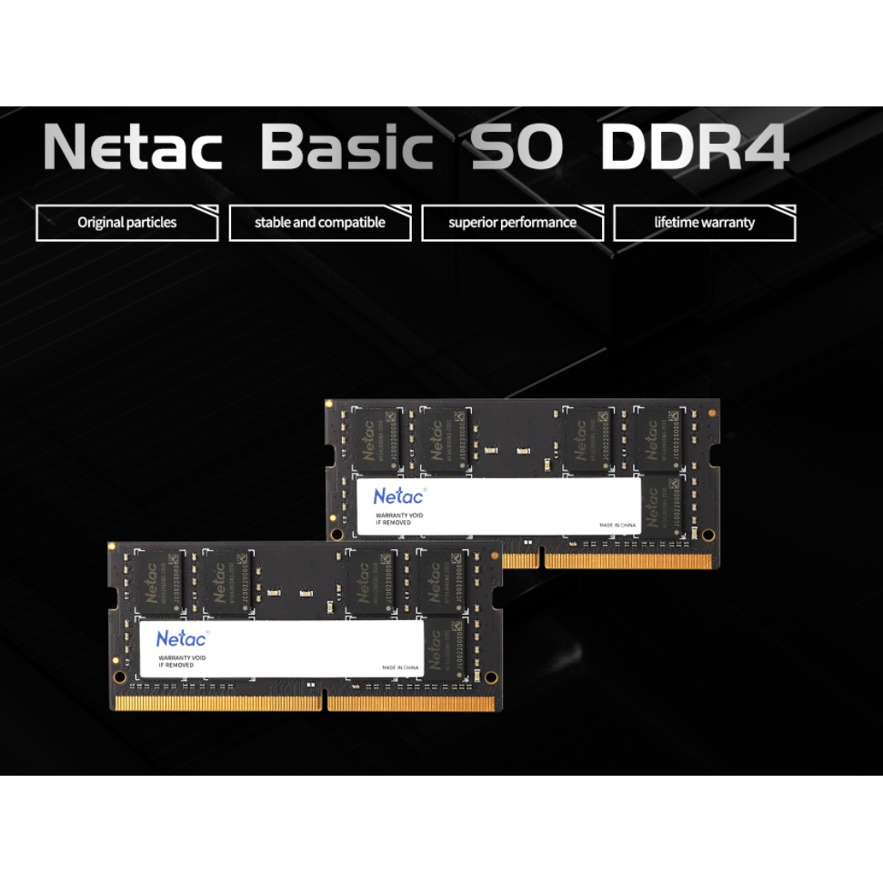 Netac Basic RAM DDR4 2666mhz 8GB | Shopee Malaysia