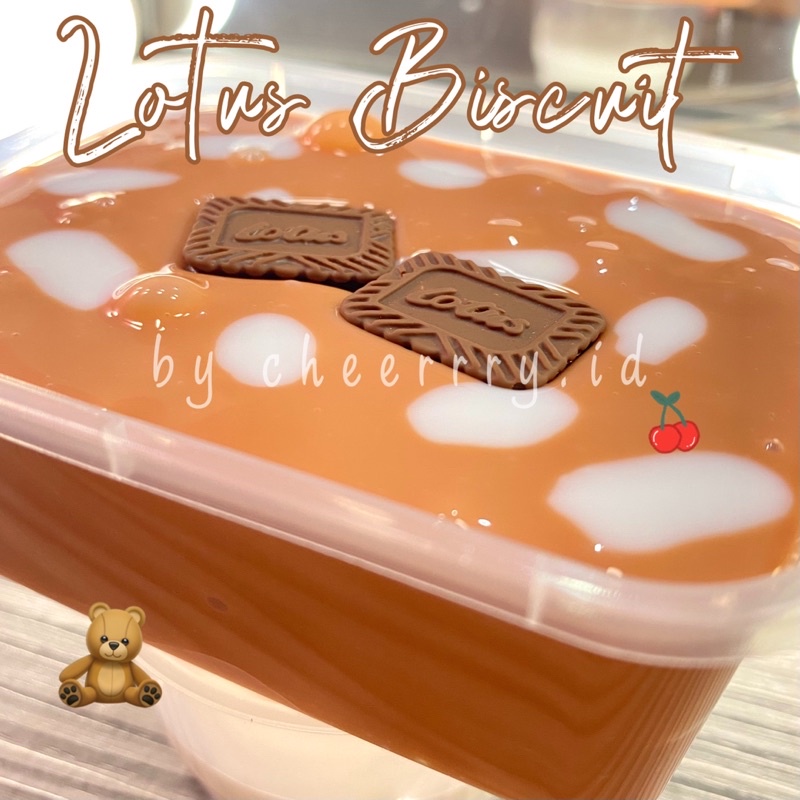 Lotus BISCOFF BISCUIT SLIME 200ml by cheerrrry.id | Shopee Malaysia