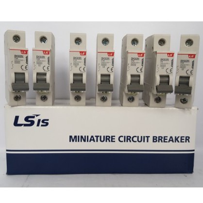 LS MCB 6KA 6A 10A 16A 20A 32A 40A 63A BK63N MINITURE CIRCUIT BREAKER 1POLE 2POLE 3POLE | Shopee ...