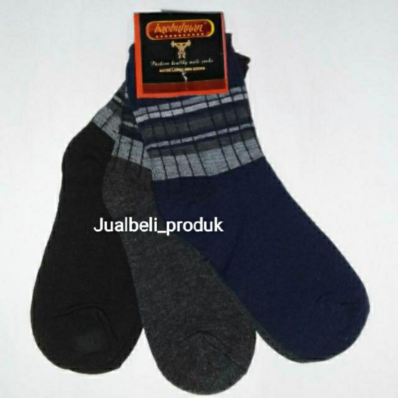 Stokin dewasa lelaki 1 paket 3 pasang | Shopee Malaysia