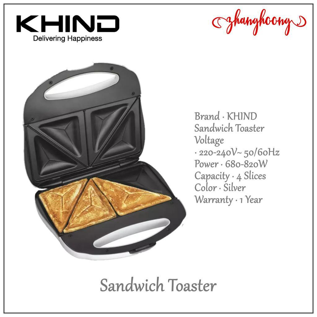 (100% Original) Khind Sandwich Toaster ST810 | Shopee Malaysia