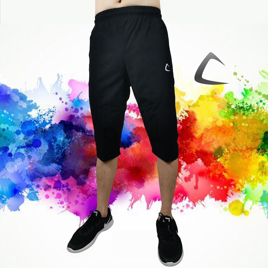 CHITUMA C-23111 Seluar 3 Suku Fabrik Regangan 4-Arah | ¾ Tracksuit Slim ...