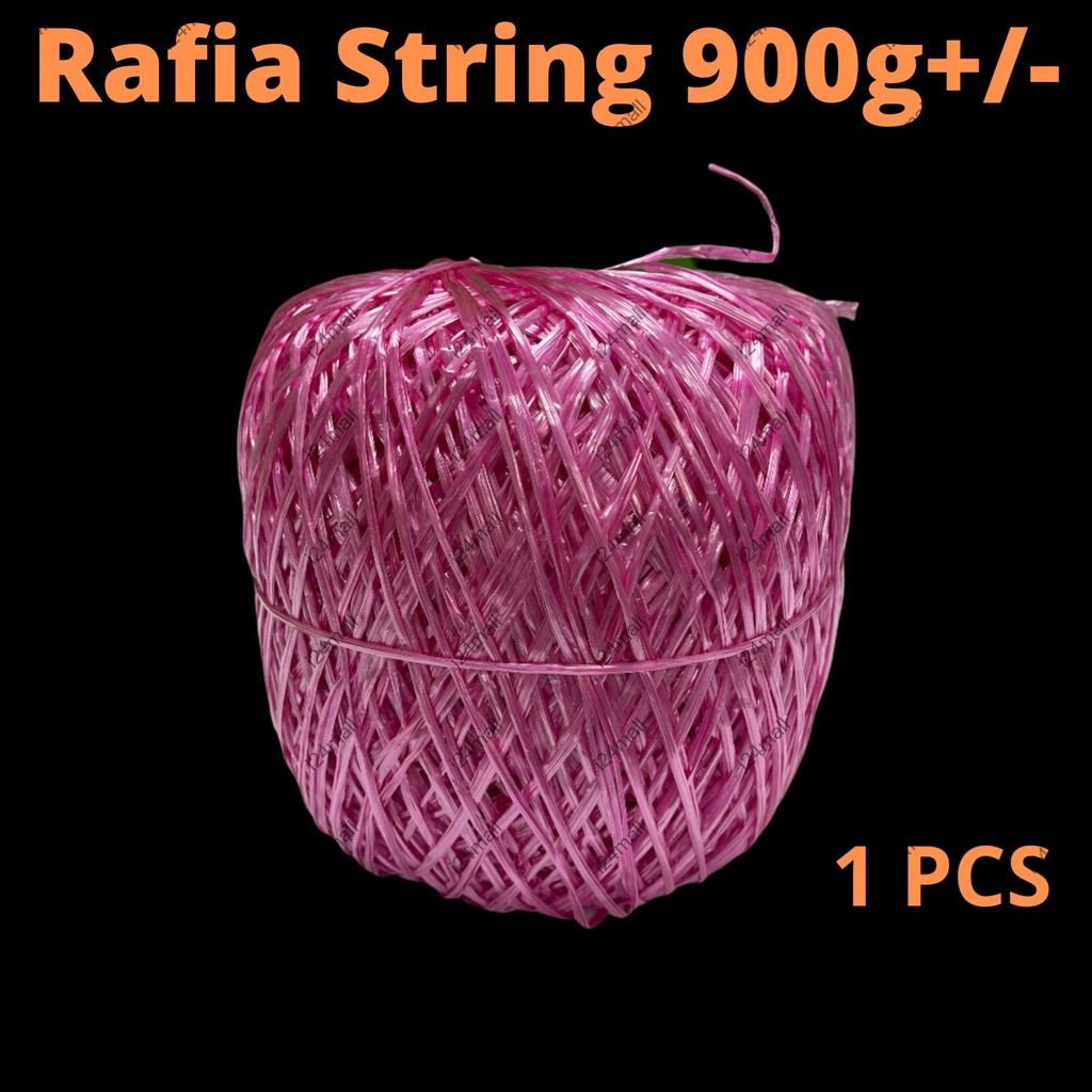 [1KG+/-] Rafia String / Nylon String / Plastic String / Tali Rafia ...