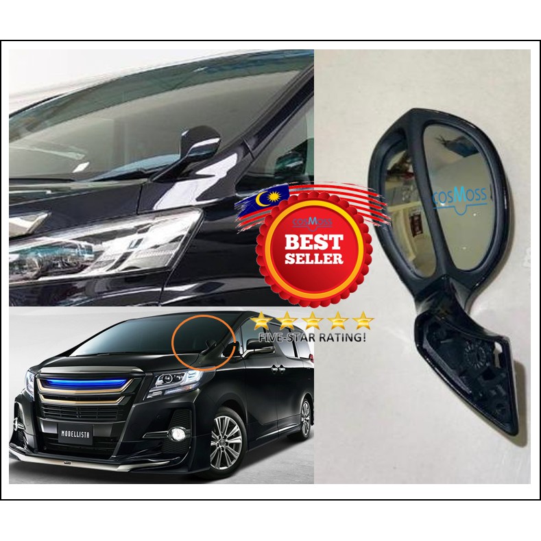 Universal Hood Left Hand Side Rear View Mirror Wide Angle Blind Spot ...