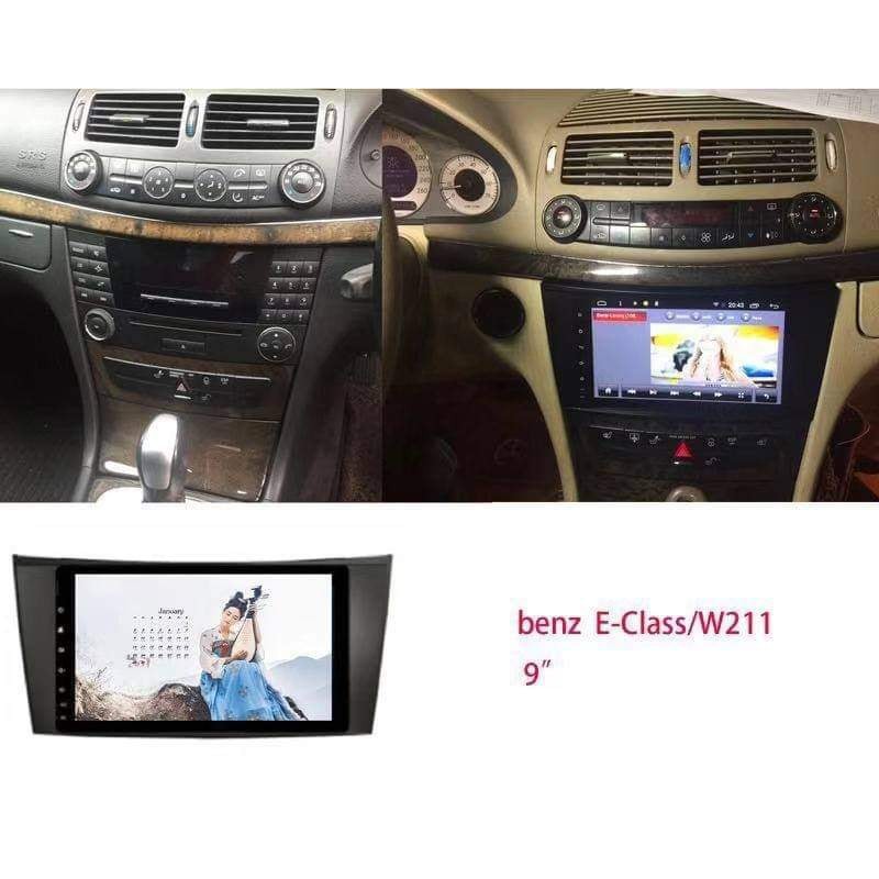 Mercedes Benz W211 E Class 9* T3L Android player + casing +canbus ...