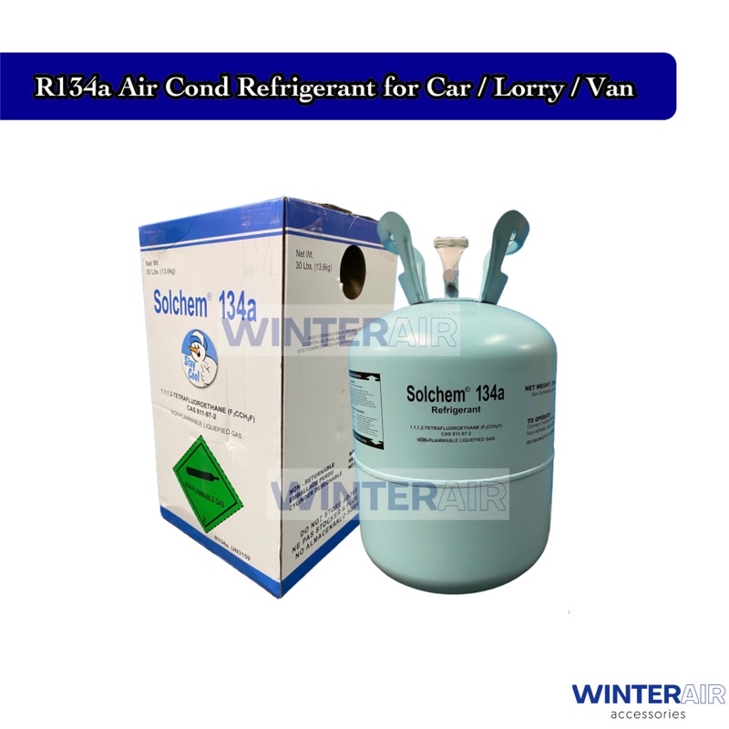 13.6kg) R134a Gas Air Cond For Car / Lorry / Van (Solchem / Fresco ...