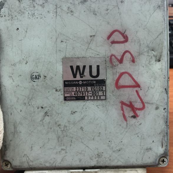 ENGINE ECU NISSAN ZD30 WU 23710-VG102 (COMPUTER BOX – USED ORIGINAL ...
