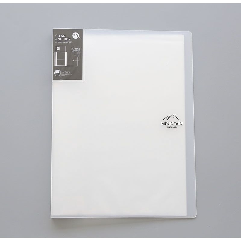 A4 Clear Holder/File (20/30/40/60Pocket) A4 文件夹 20/30/40/60页资料册 ...