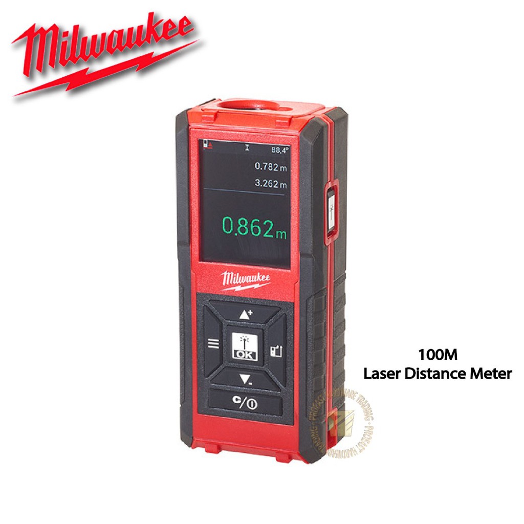 Milwaukee 100M Laser Distance Meter LDM 100 | Shopee Malaysia