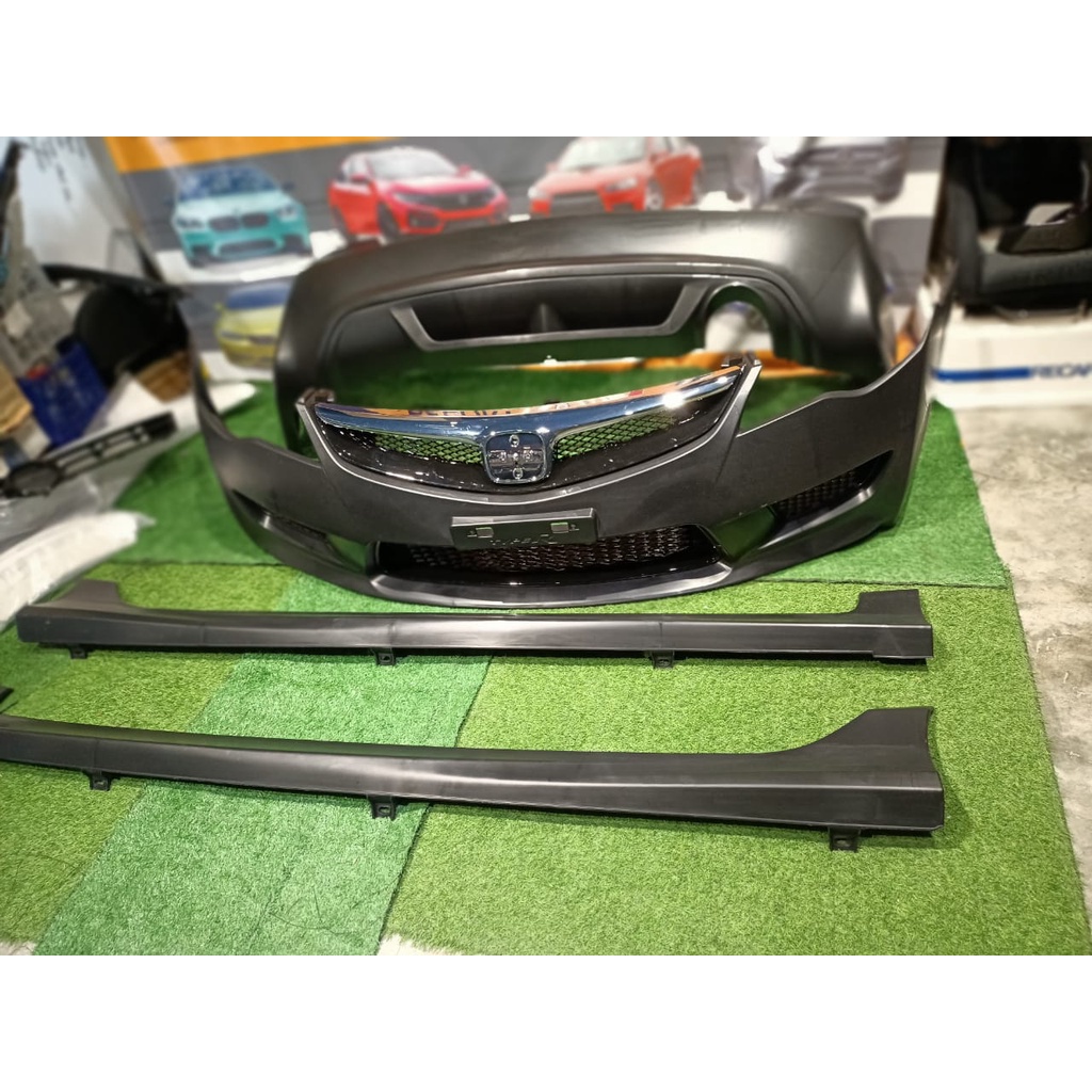 1 honda civic fd type r ori 1:1 full set fit untuk fd1 fd2 pp material ...