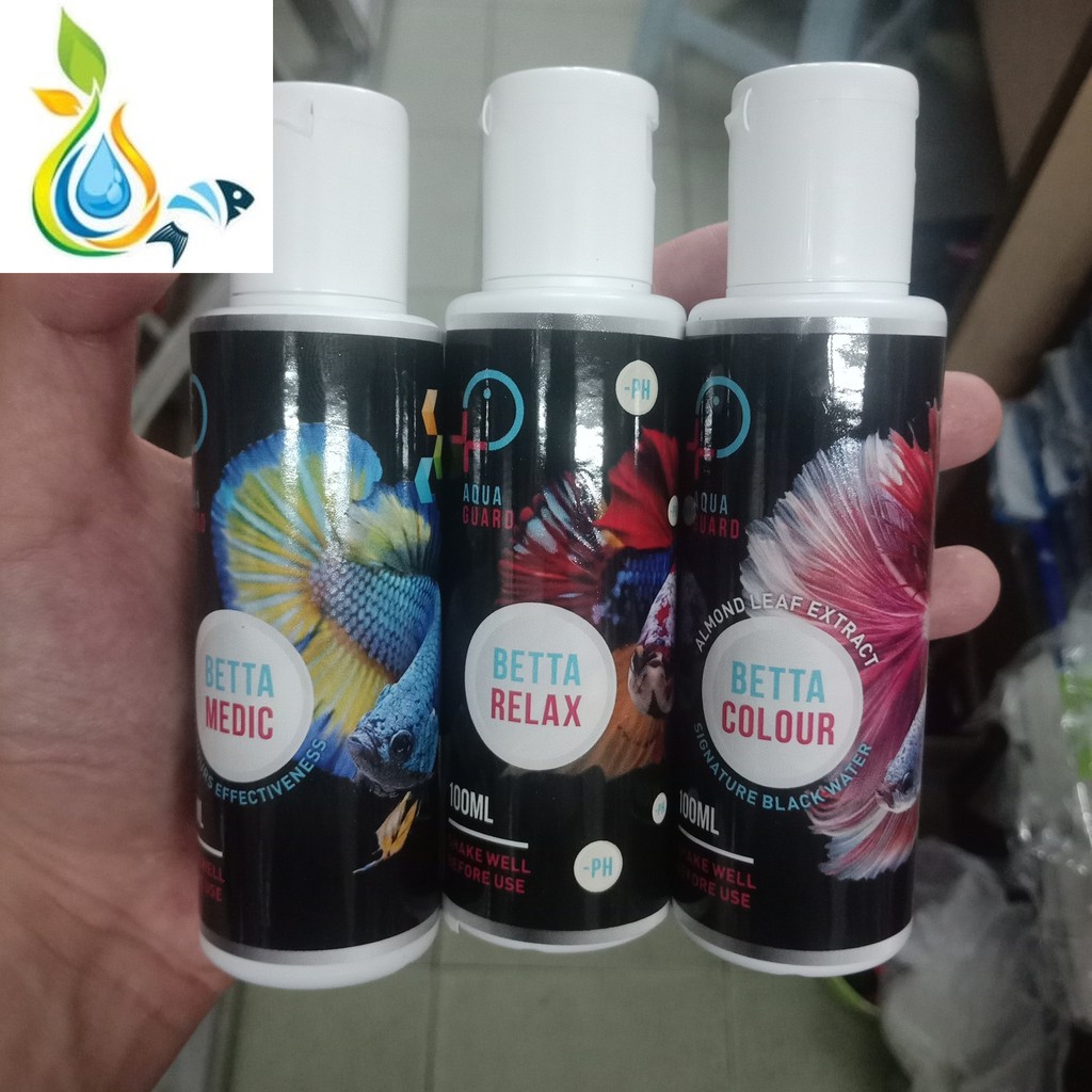 Aqua Guard Betta Series 100ml (Betta Medic/Betta Color/Betta Relax ...
