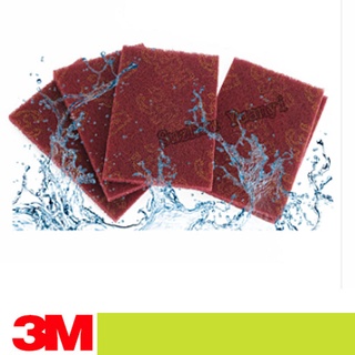 3M 7447 Red Scotch Brite industrial dusting hand pad | Shopee Malaysia