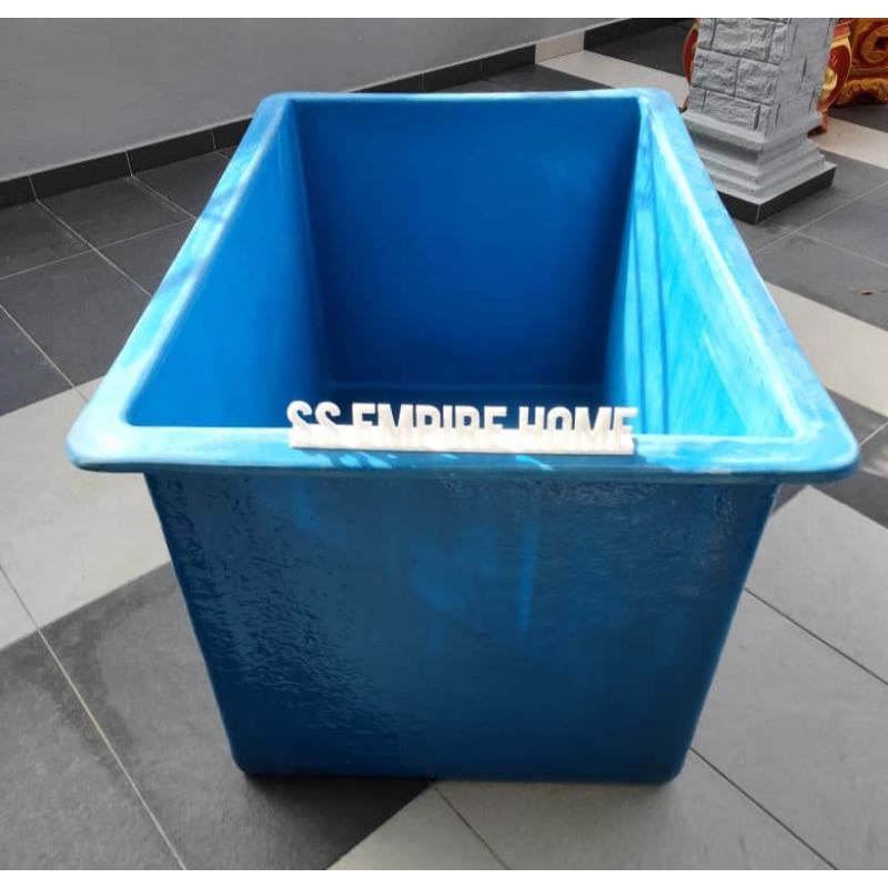 NEX 3 x2x2 Fiberglass Fish Tank Fibre Water Pond Aquarium Heavy Duty ...