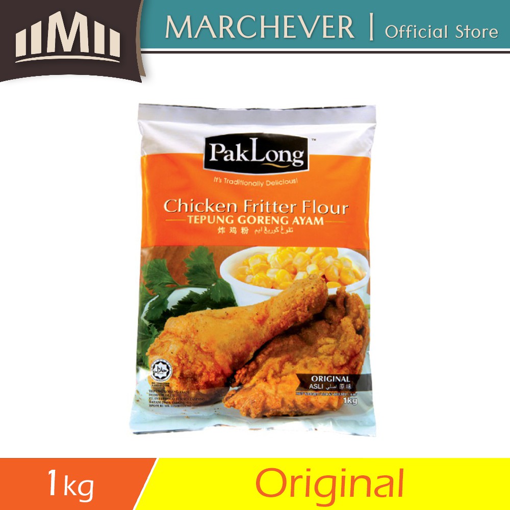 Pak Long Chicken Fritter Flour Original - 1kg | Shopee Malaysia