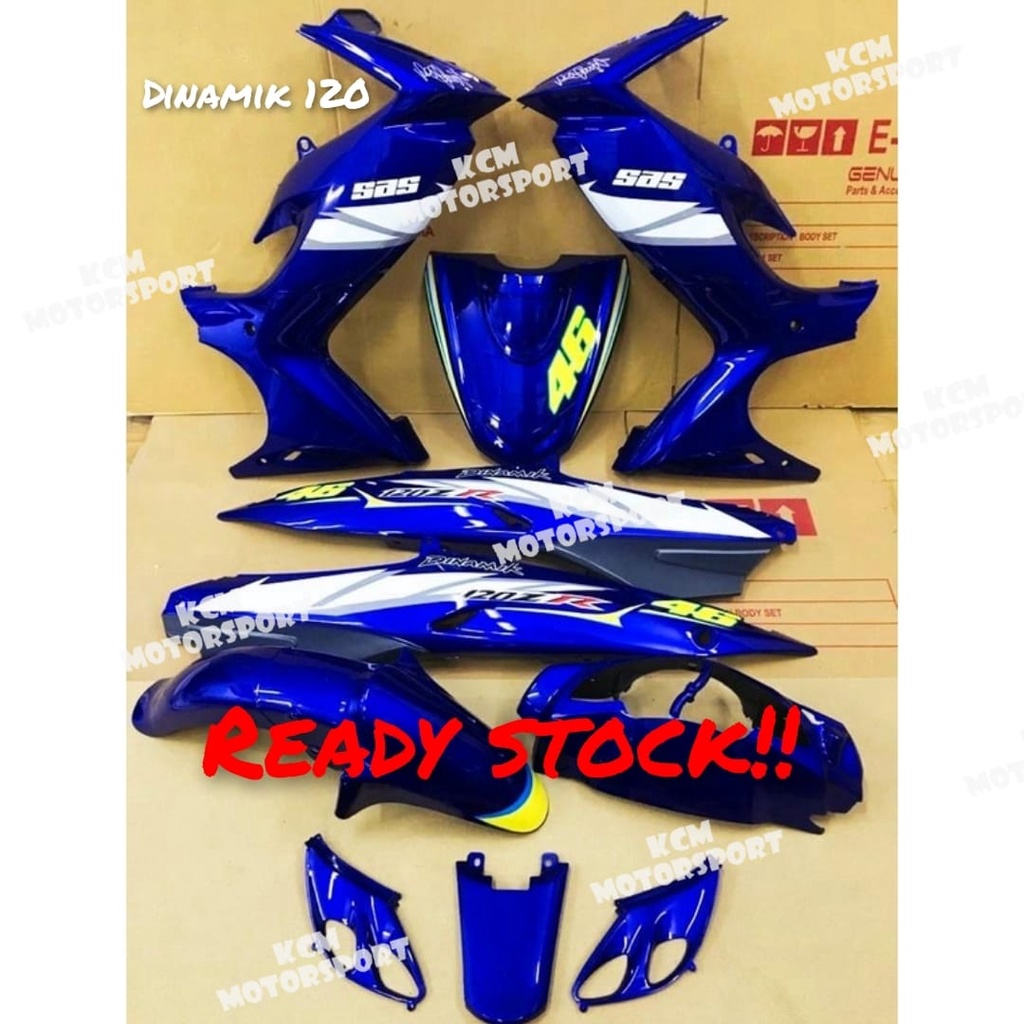 COVERSET/ BODY COVER MODENAS DINAMIK 120 46 EDITION | Shopee Malaysia