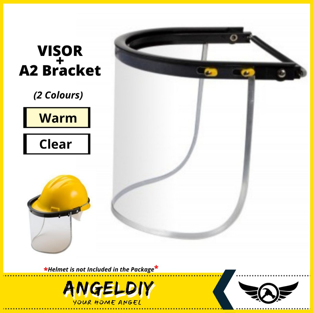 Liftable Face Shield Full Set Head Visor and A2 Bracket for Safety ...