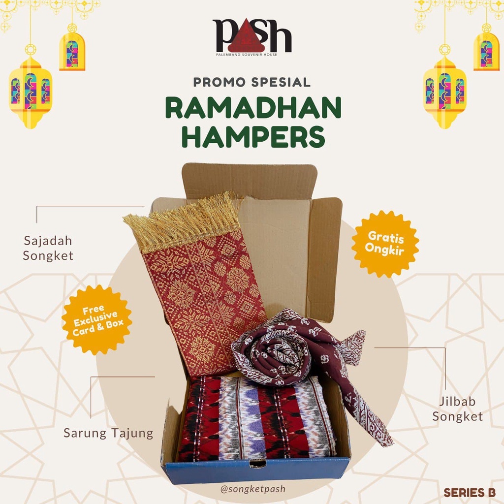 Songket Pash - Hampers Ramadhan Eid Parcel Ramadhan Eid Parcel Ramadhan ...