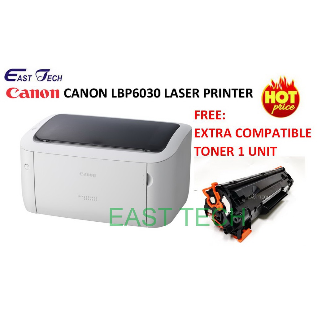 CANON LASER PRINTER LBP6030 FREE COMPATIBLE TONER TNG CLAIM RM50 ...