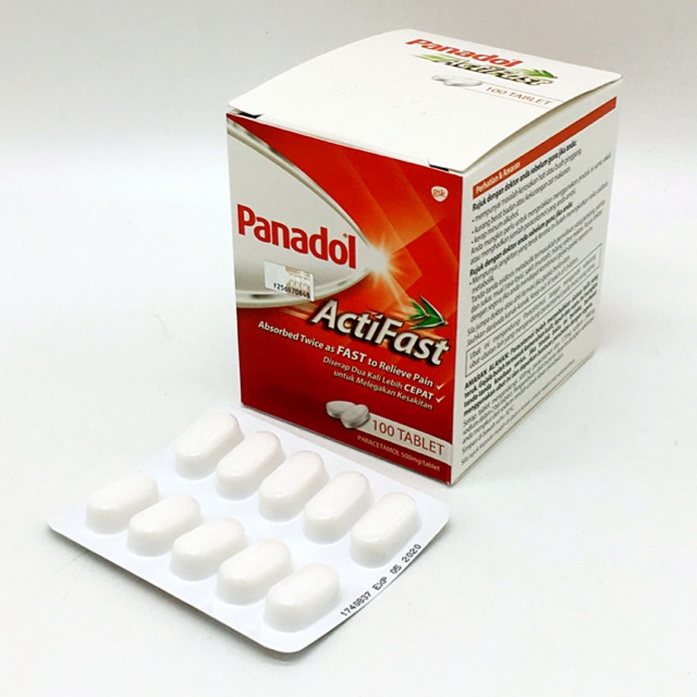 PANADOL ACTIFAST ( 10 tablet ) | Shopee Malaysia