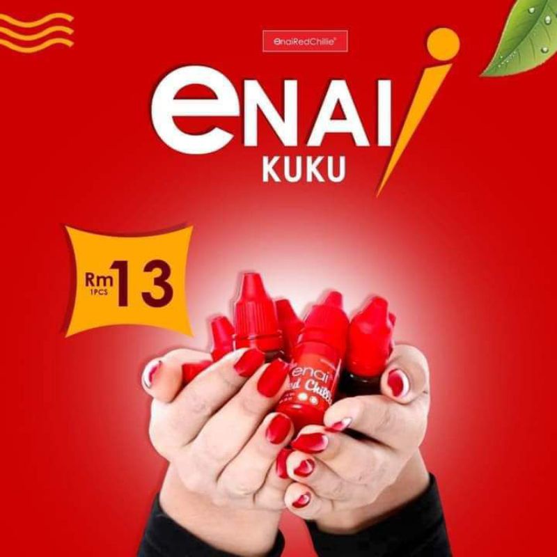 ENAI RED CHILI ENAI SAH SOLAT ORIGINAL 🔥🔥🔥 | Shopee Malaysia