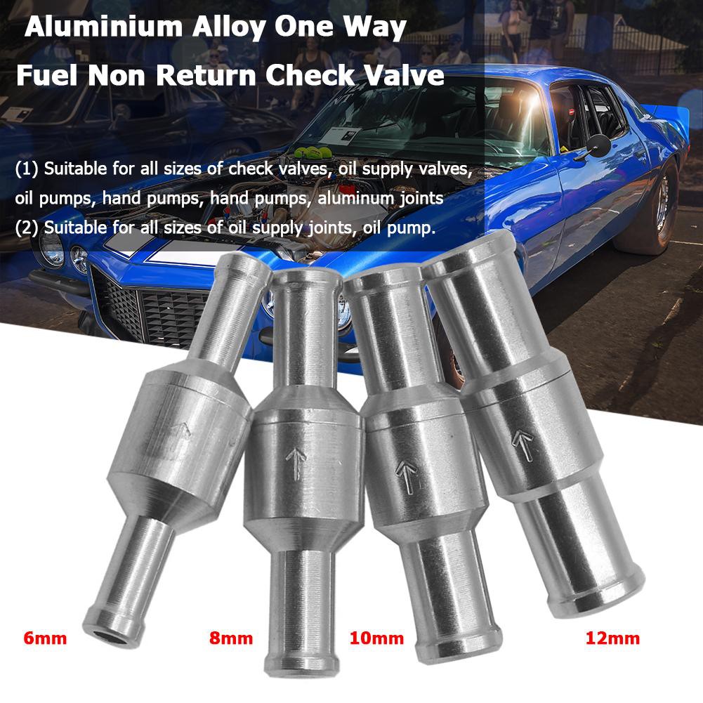 Aluminium Alloy One Way Fuel Non Return Che Valve Pl Non Return Valve ...