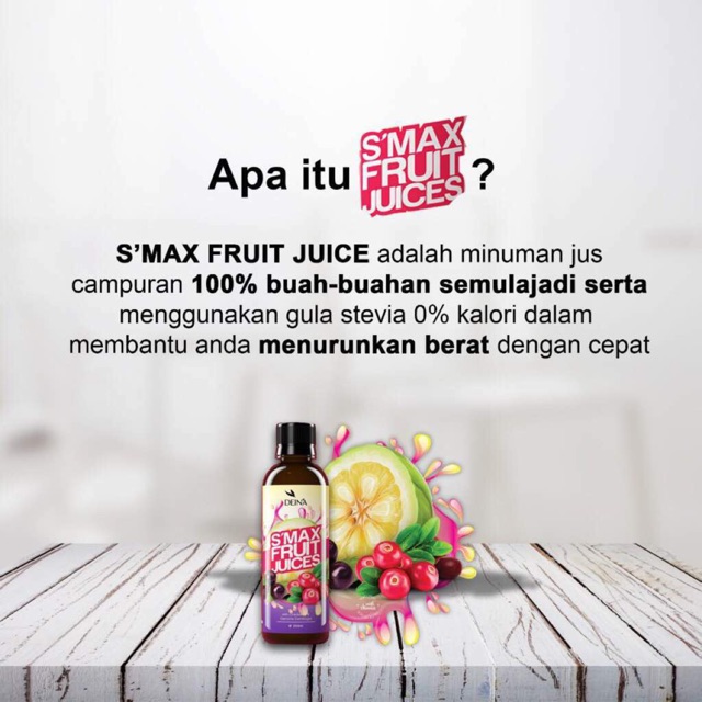 S'max Fruit Juices DIENA (FREE POSTAGE) | Shopee Malaysia