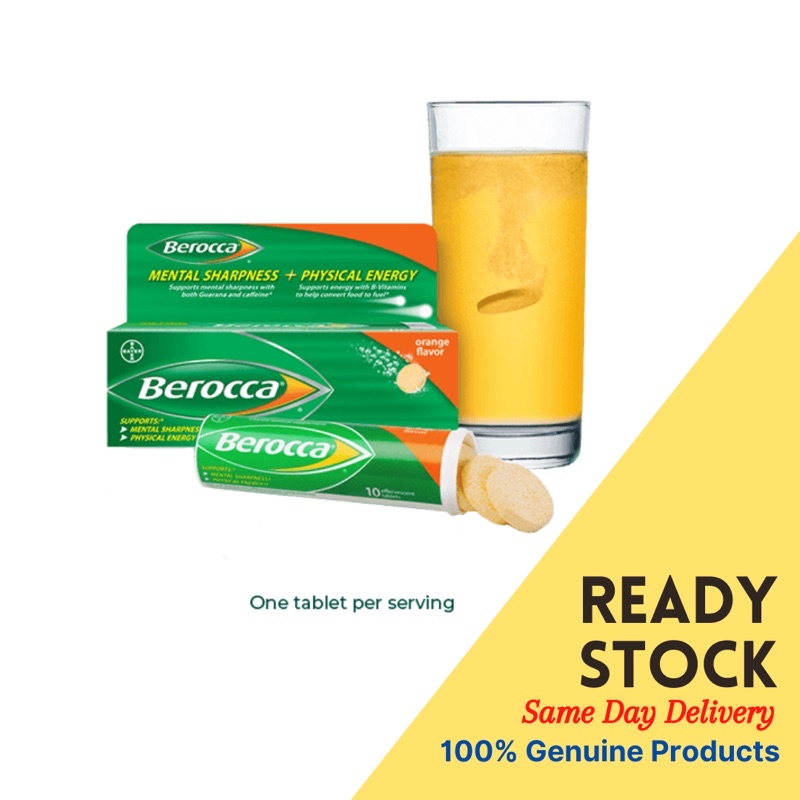 BEROCCA VITAMIN C ORANGE FLAVOUR 30 EFFEVERSCENCE TABLET Immune System ...