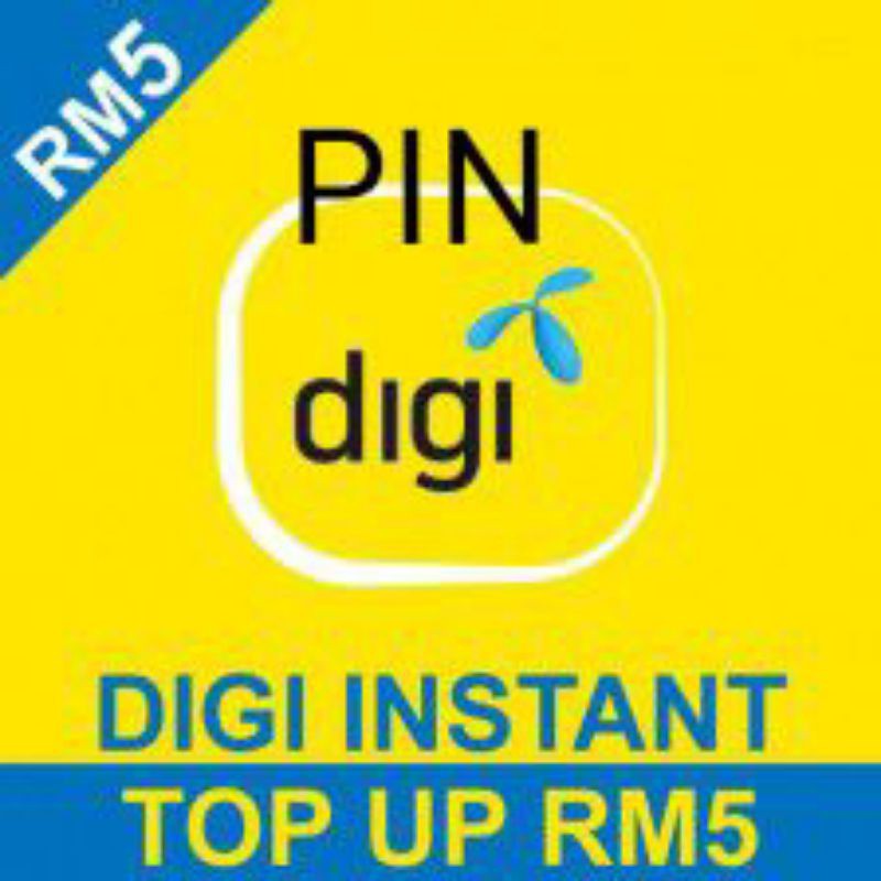 Topup pin Digi reload cepat mudah | Shopee Malaysia