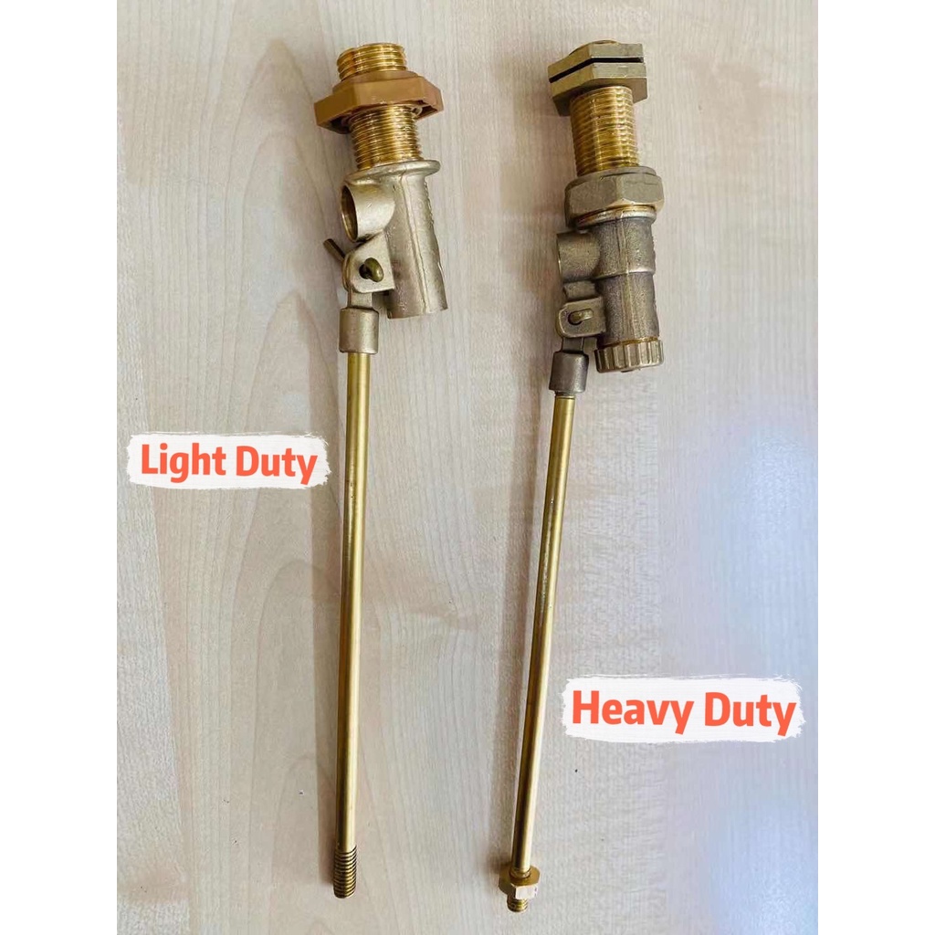 CITY BS 1212 HEAVY DUTY BRASS FLOAT VALVE (1/2") AND CITY MOH LIGHT ...