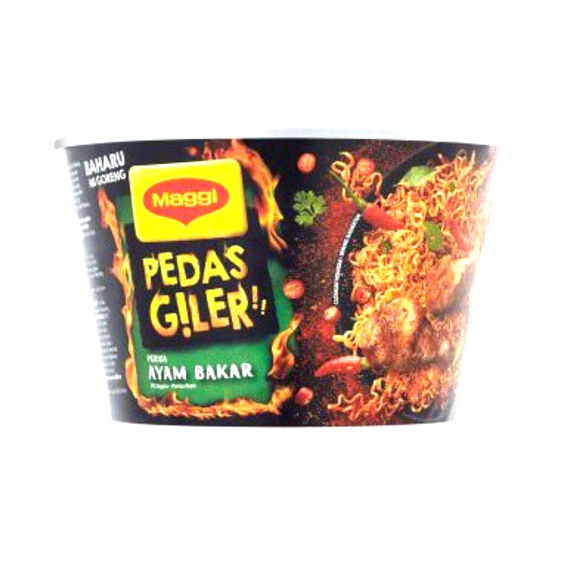 Maggi Pedas Giler Ayam Bakar / Tom Yummz Instant Noodle 97g | Shopee Malaysia