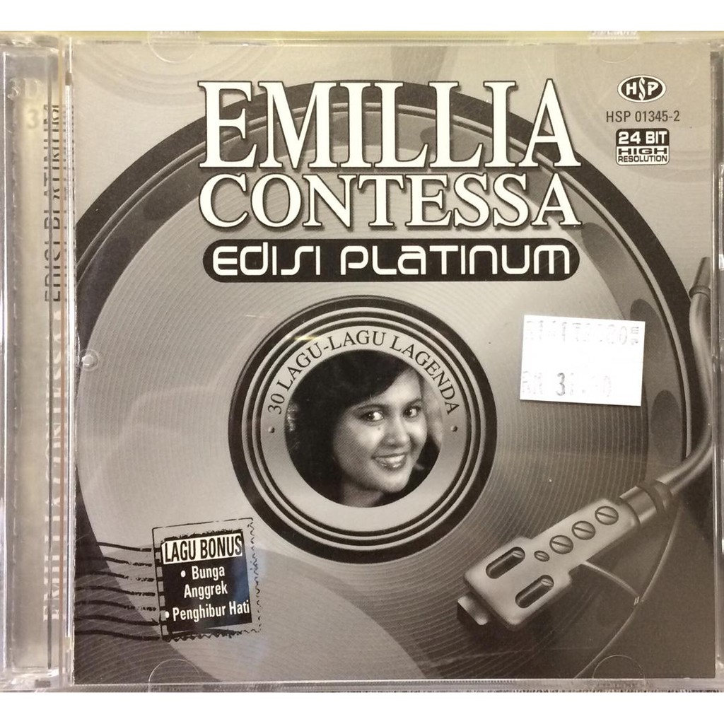 EMILLIA CONTESSA-Edisi Platinum (2CD) | Shopee Malaysia