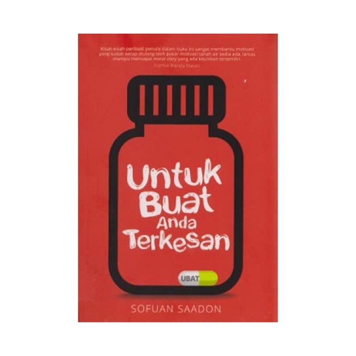 PRODUK INI ADALAH BUKU BERTAJUK: untuk buat anda terkesan oleh sofuan ...