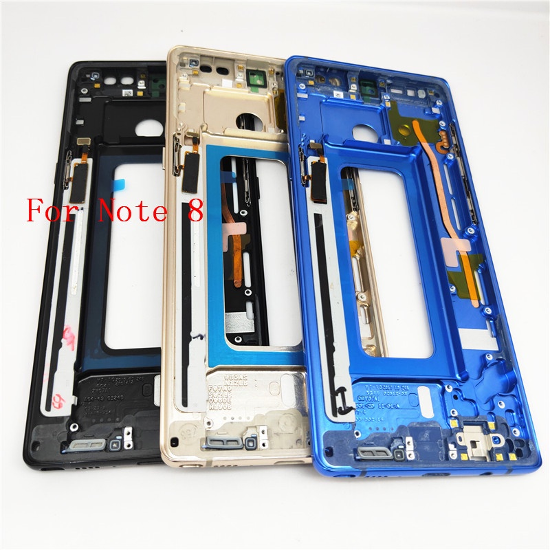 New Middle Frame Bezel Housing For Samsung Galaxy Note 5 N920 Note 8 ...