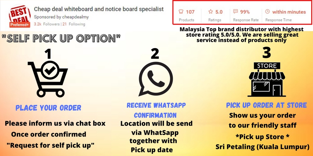 Notis panel akrilik kotak paparan papan gabus dengan bingkai aluminium ...