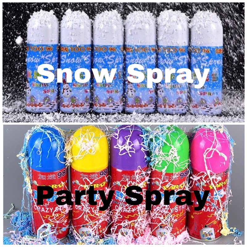 Party Spray Snow Spray Crazy String Party popper Event Wedding ...