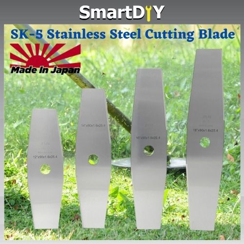 12/14/16/18 Inch x 90mm x 1.6mm JAPAN SK-5 Stainless Steel Grass ...
