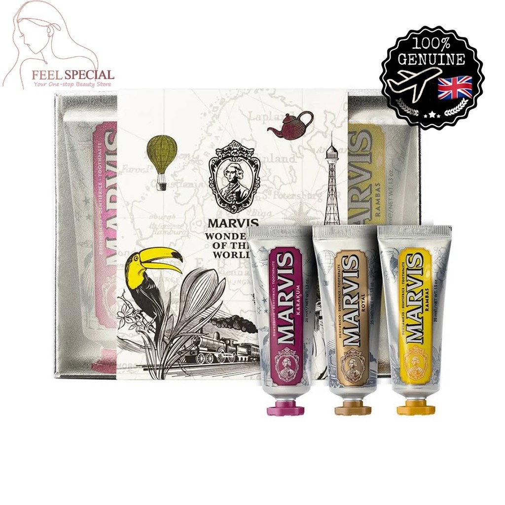 KL READY STOCK 🇬🇧 | MARVIS Wonders of the World Flavour Collection Gift ...