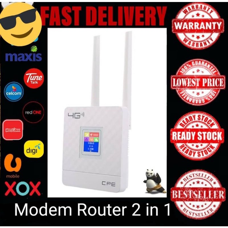 Modem Router 2 in 1 (2.4g/5g) ByPass Data Hotspot | Shopee Malaysia