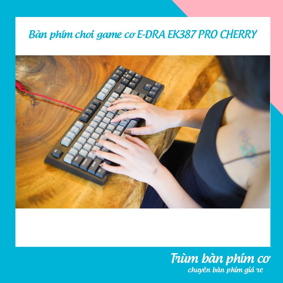 E-dra EK387 PRO CHERRY Mechanical Gaming Keyboard | Shopee Malaysia