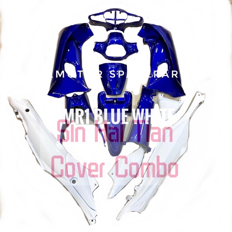 Modenas MR1 OLD Cover Sets Complete Sets [Mseki] Hitam Biru Merah Putih ...