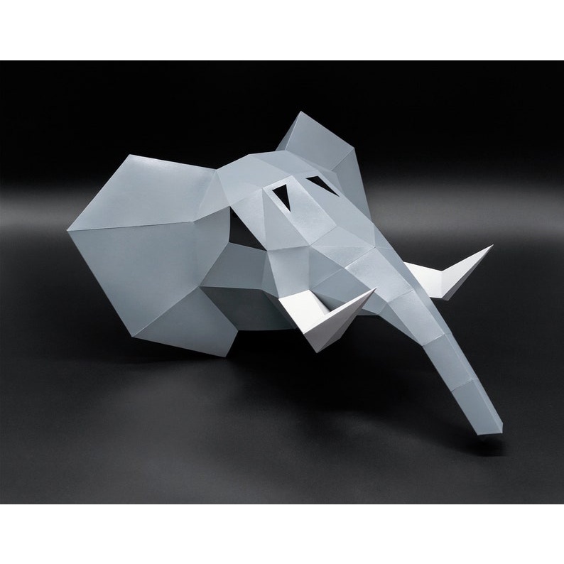 ELEPHANT MASK FOR ADULT PARTY WINTERCROFT MASKS PAPERCRAFT 3D | Shopee ...