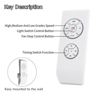 Universal Ceiling Fan Lamp Remote Controller + PC Board Set Multi Alat ...