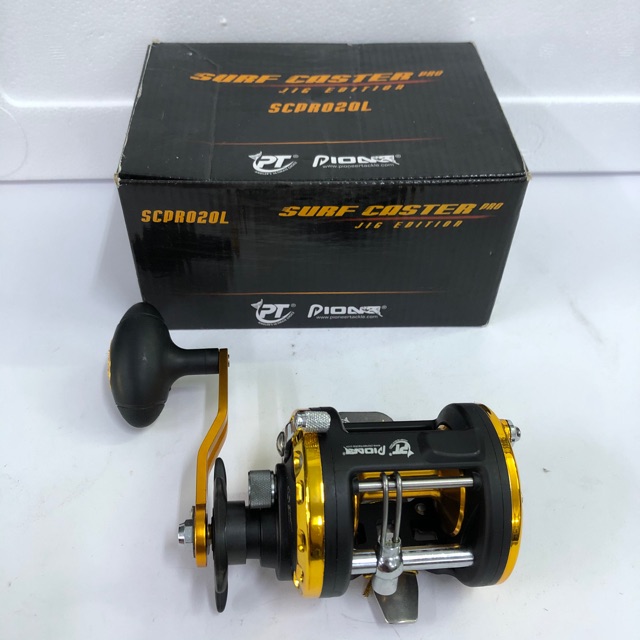 Pioneer Surf Caster Pro Jig Edition Bottom Reel SCPRO20L | Shopee Malaysia