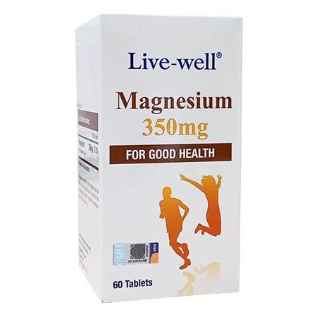 LIVE WELL MAGNESIUM 350MG x 60'S (EXP 11/2025) | Shopee Malaysia