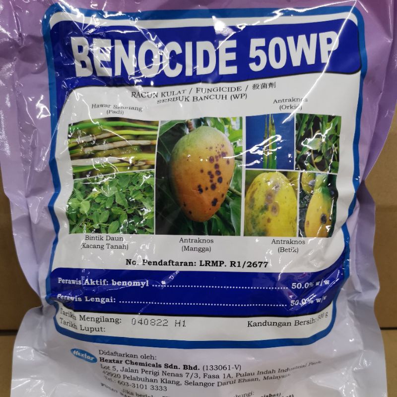 FUNGICIDE BENOCIDE 50WP 500gram | Shopee Malaysia