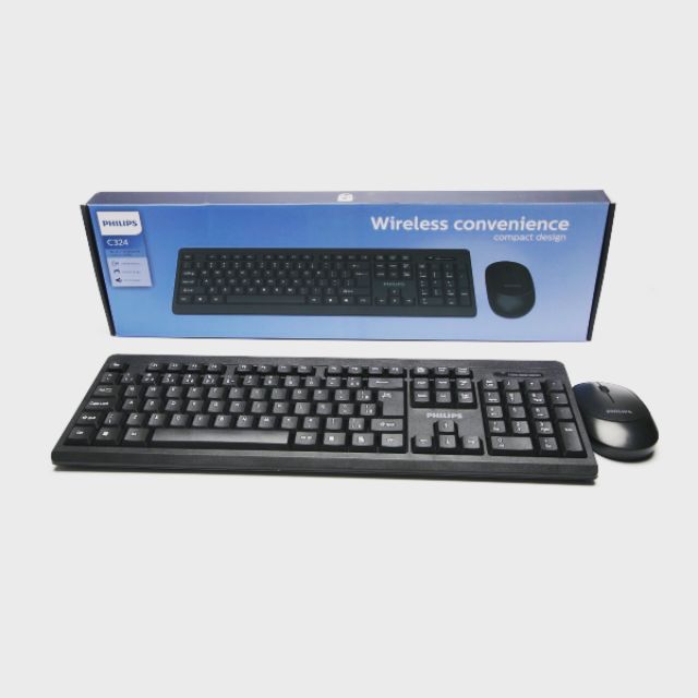 Philips SPT6324 Wireless Combo mouse & keyboard | Shopee Malaysia
