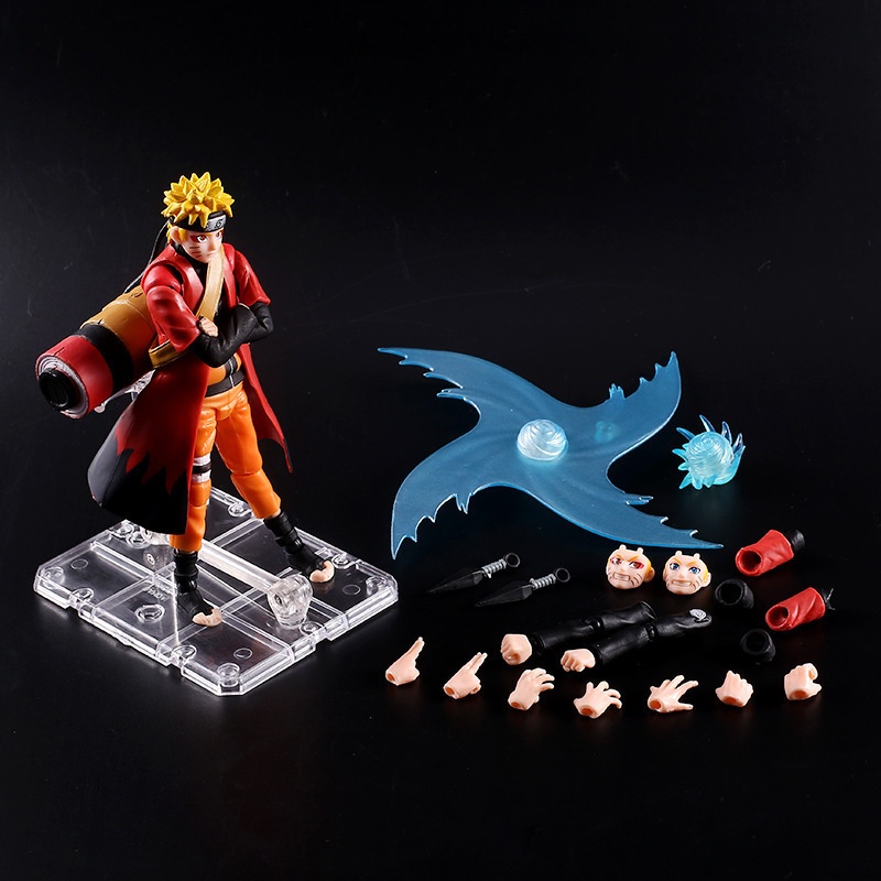 Anime Naruto Shippuden Uzumaki Naruto Movable Toys Doll | Shopee Malaysia