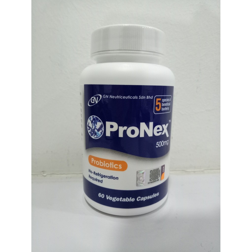 [NEW PACKAGING] Pronex Probiotics 500mg (60's) | Shopee Malaysia