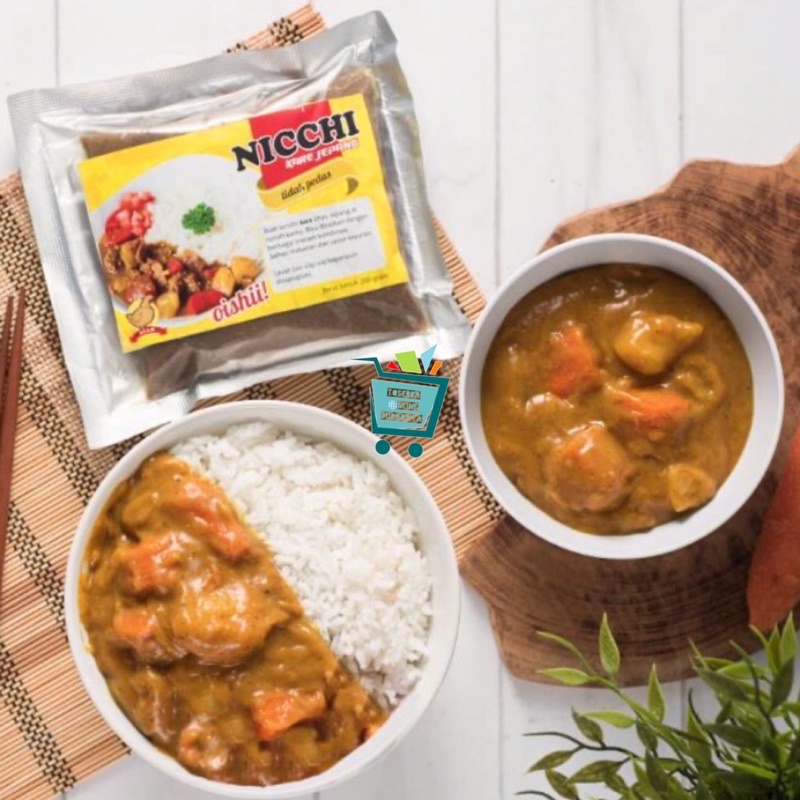 Nicchi Japanese Curry / Japanese Style Curry Seasoning / Halal Golden ...